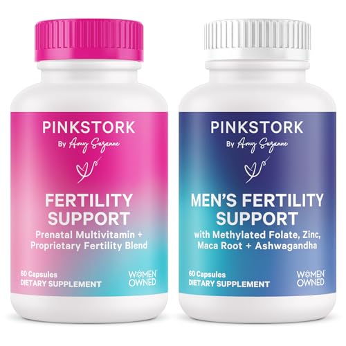 Pink Stork fertility bundle capsules
