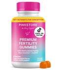 Pink Stork fertility gummies for women
