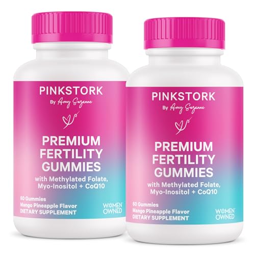 Pink Stork fertility gummies for women