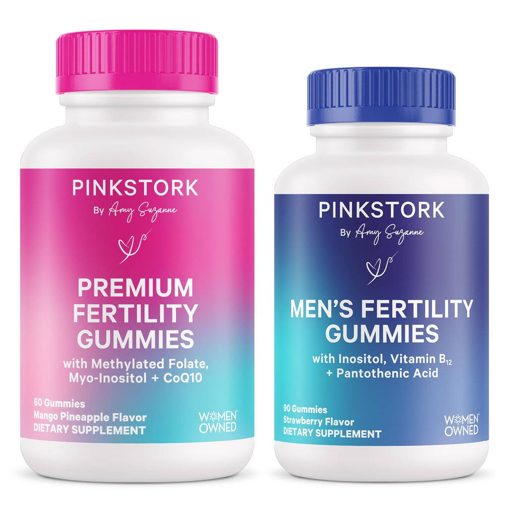 Pink Stork fertility gummies for women