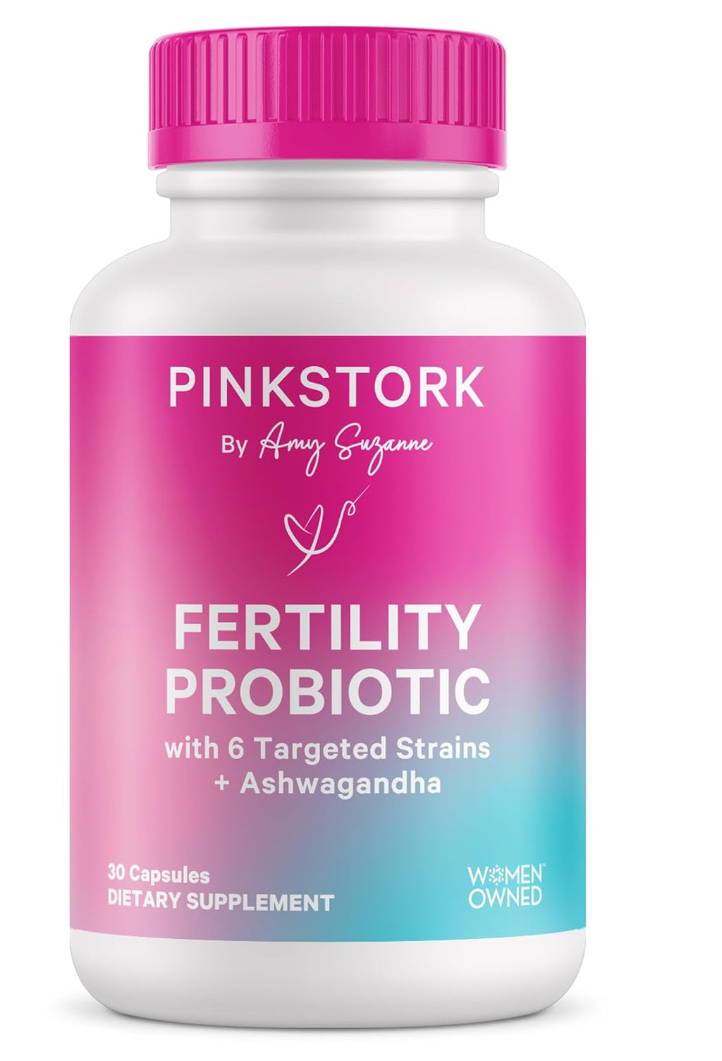 Pink Stork fertility support probiotics