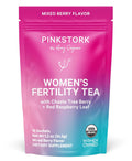 Pink Stork fertility tea sachets
