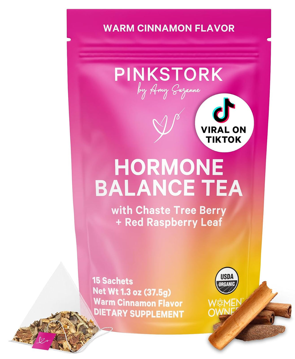 Pink Stork hormone balance tea