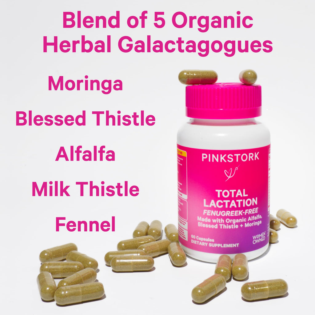 Pink Stork lactation capsules for nursing