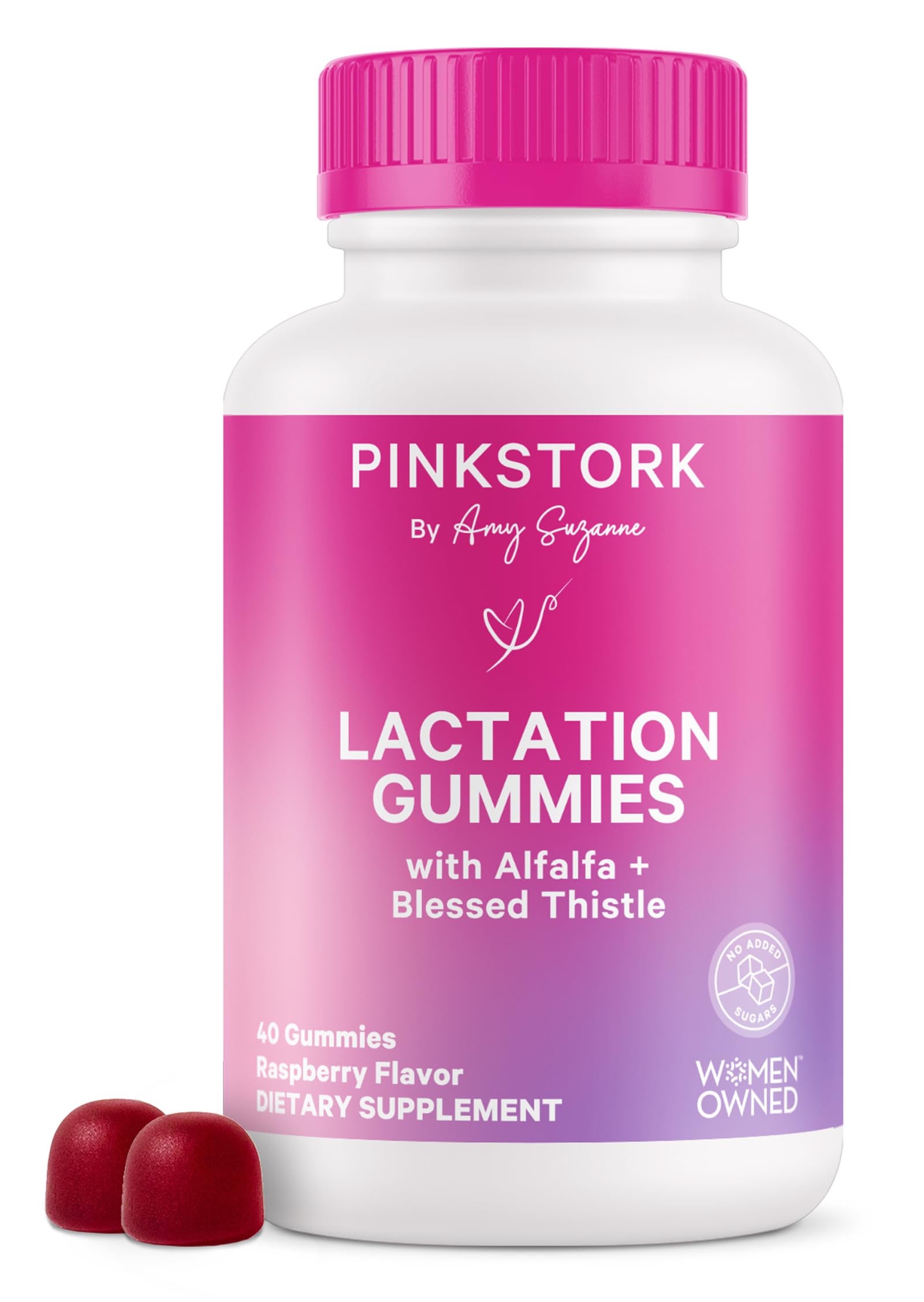 Pink Stork lactation gummies for breastfeeding