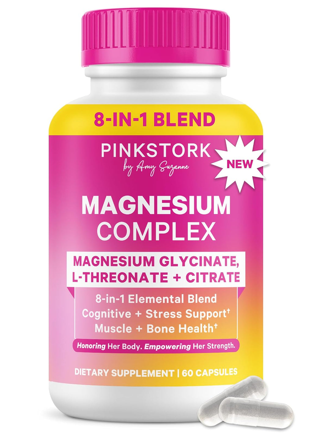 Pink Stork magnesium complex capsules