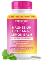 Pink Stork magnesium glycinate capsules