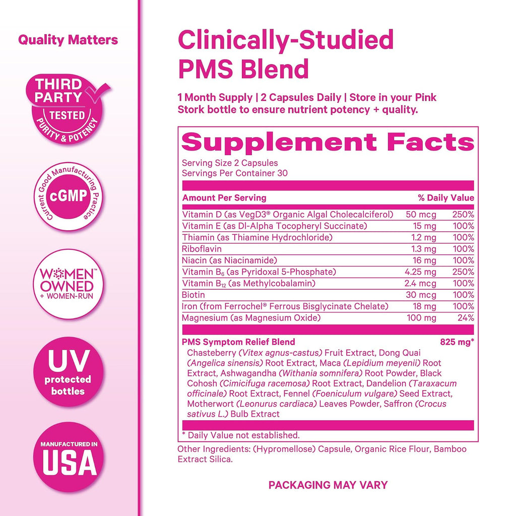 Pink Stork multivitamin for stress management