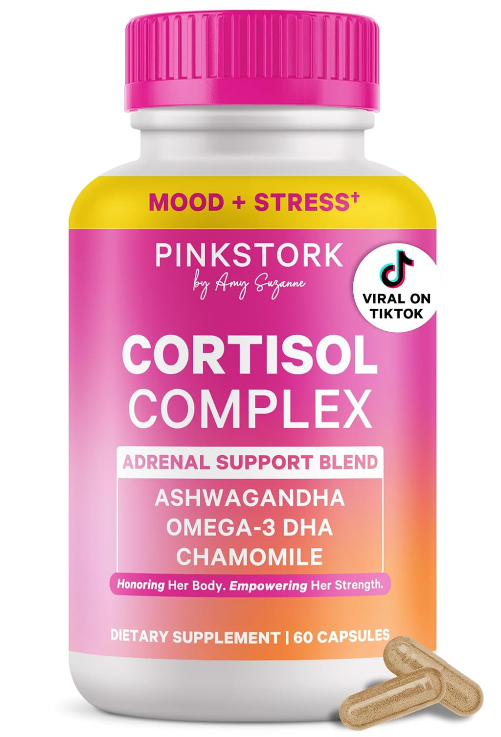 Pink Stork multivitamins for stress relief