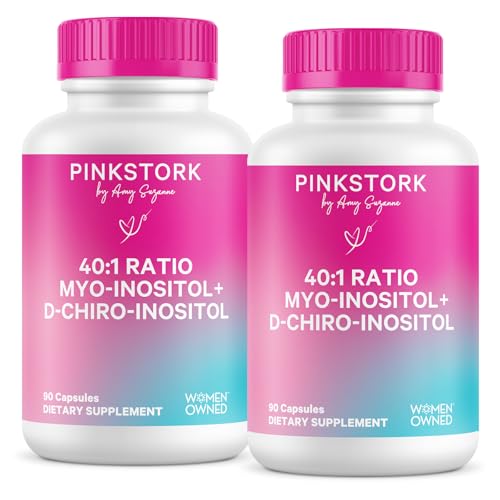 Pink Stork Myo-Inositol capsules