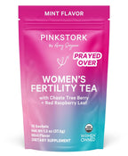 Pink Stork organic fertility tea bags