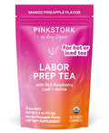 Pink Stork organic labor prep tea