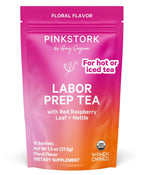 Pink Stork organic labor prep tea
