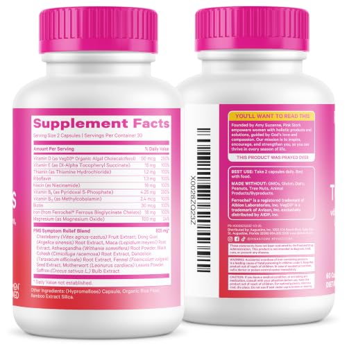 Pink Stork PMS supplement for overall well-being