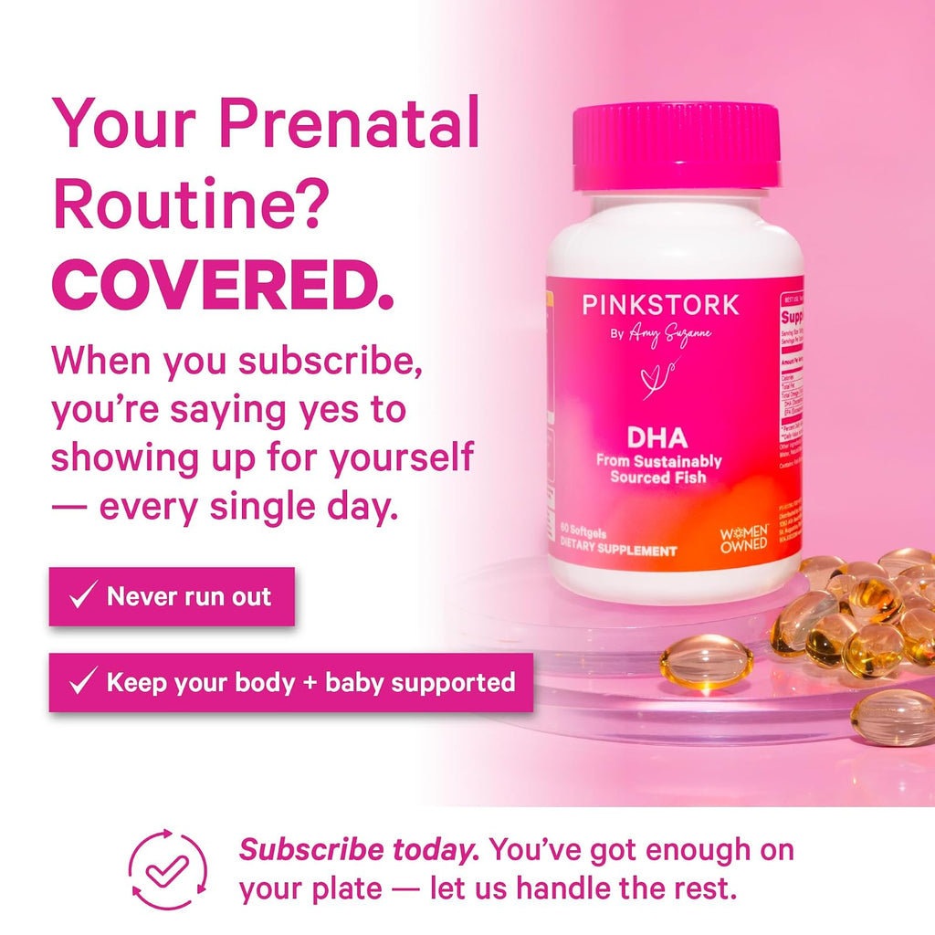 Pink Stork prenatal DHA benefits