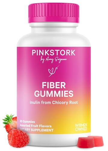 Pink Stork prenatal fiber gummies