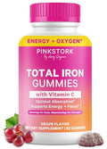 Pink Stork prenatal iron gummies