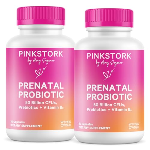Pink Stork prenatal probiotics capsules