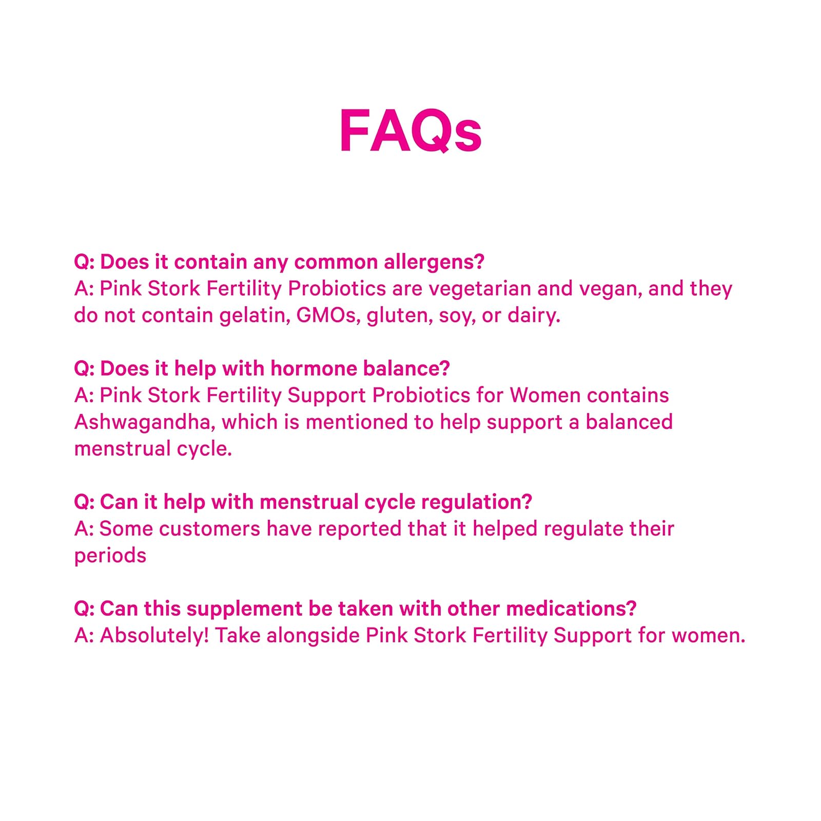 Pink Stork prenatal vitamins benefits