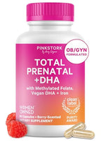 Pink Stork prenatal vitamins for moms