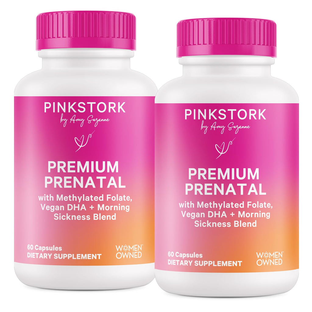 Pink Stork prenatal vitamins for moms