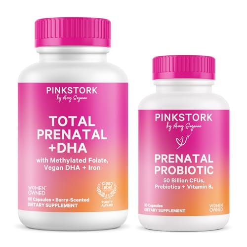 Pink Stork prenatal vitamins for moms