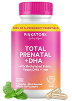 Pink Stork prenatal vitamins for moms