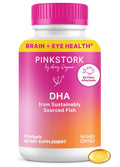 Pink Stork prenatal vitamins softgels