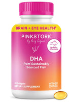 Pink Stork prenatal vitamins softgels