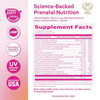 Pink Stork prenatal vitamins with DHA