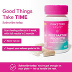 Pink Stork probiotics for new moms