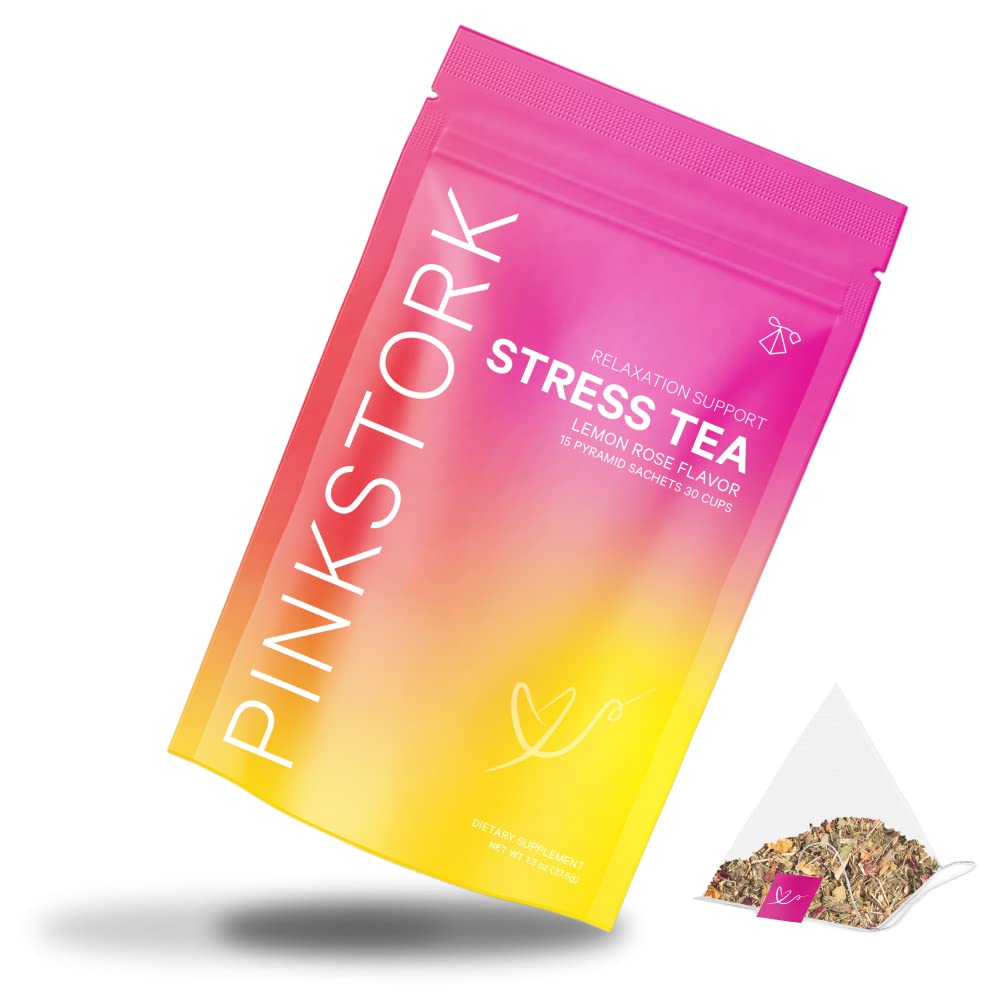 Pink Stork Stress green tea relaxation