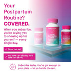 Pink Stork vitamins for new moms