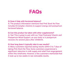 Pink Stork vitamins for new moms