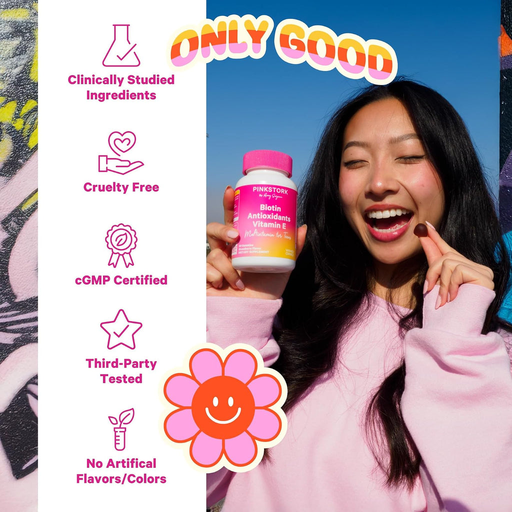 Pink Stork vitamins for stronger nails