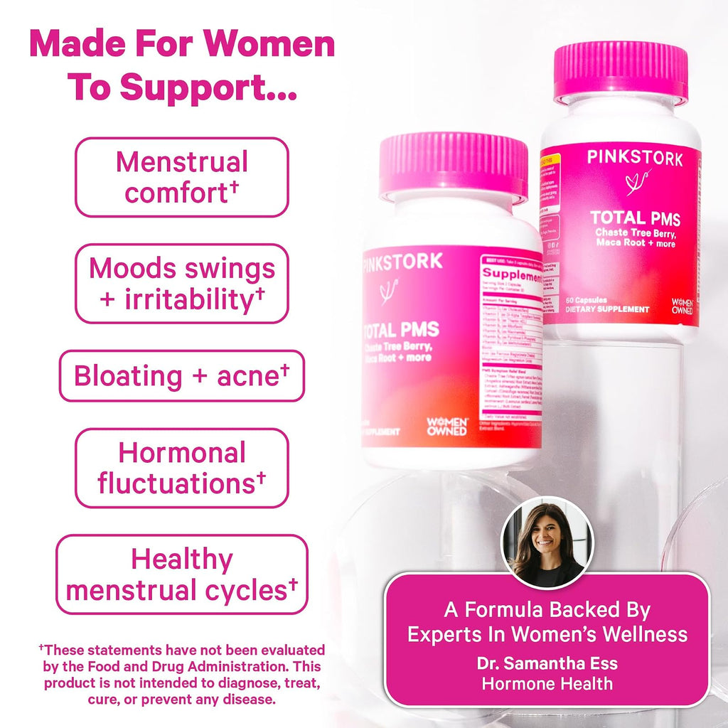 Pink Stork whole food multivitamin capsules