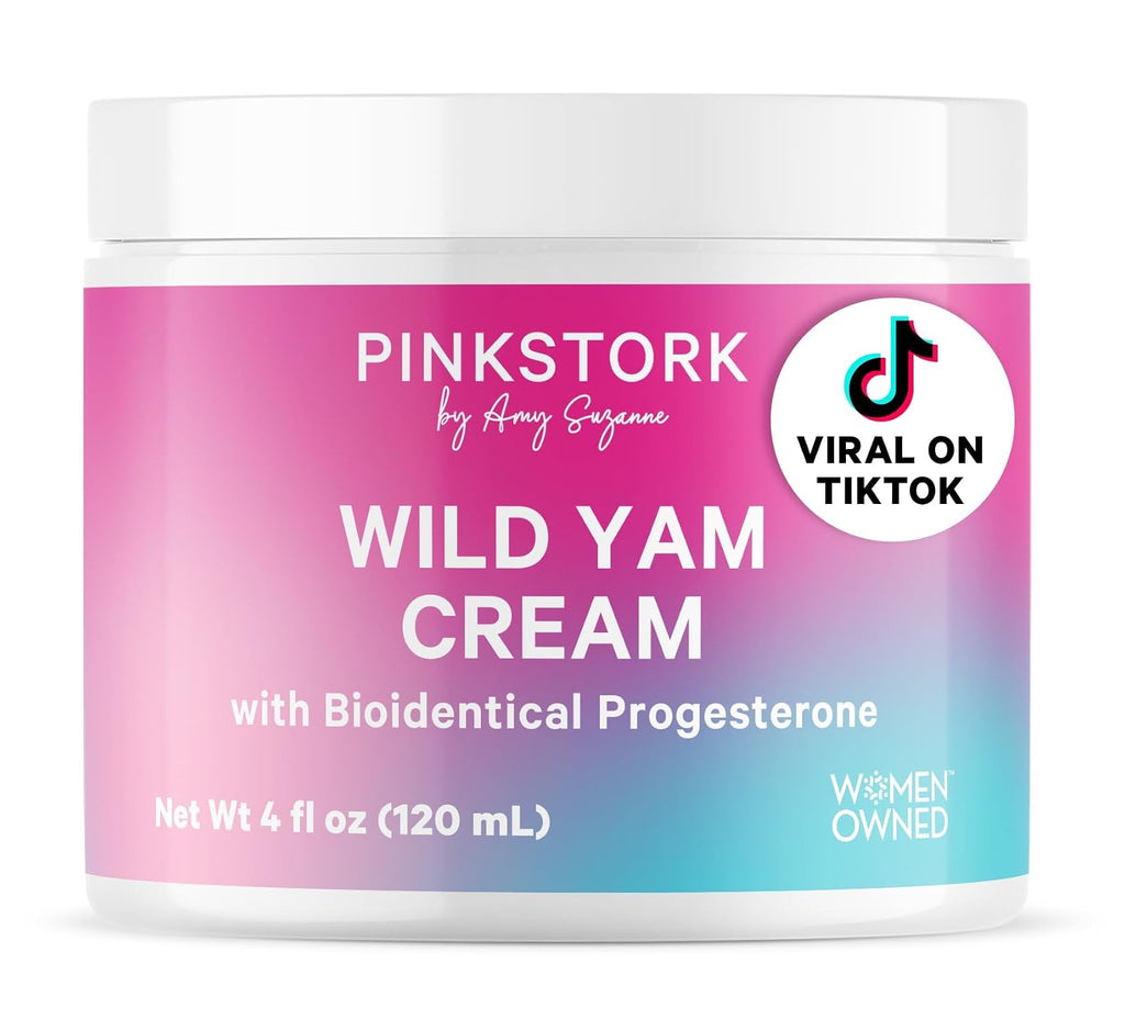 Pink Stork Wild Yam Cream for menopause relief