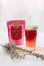 pink Thai tea for relaxation