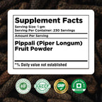 Piper longum for enhanced metabolism