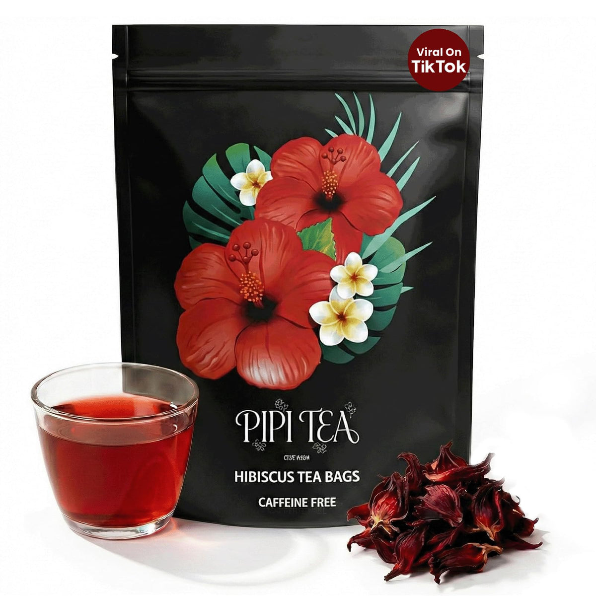 Pipi Tea organic hibiscus tea bags