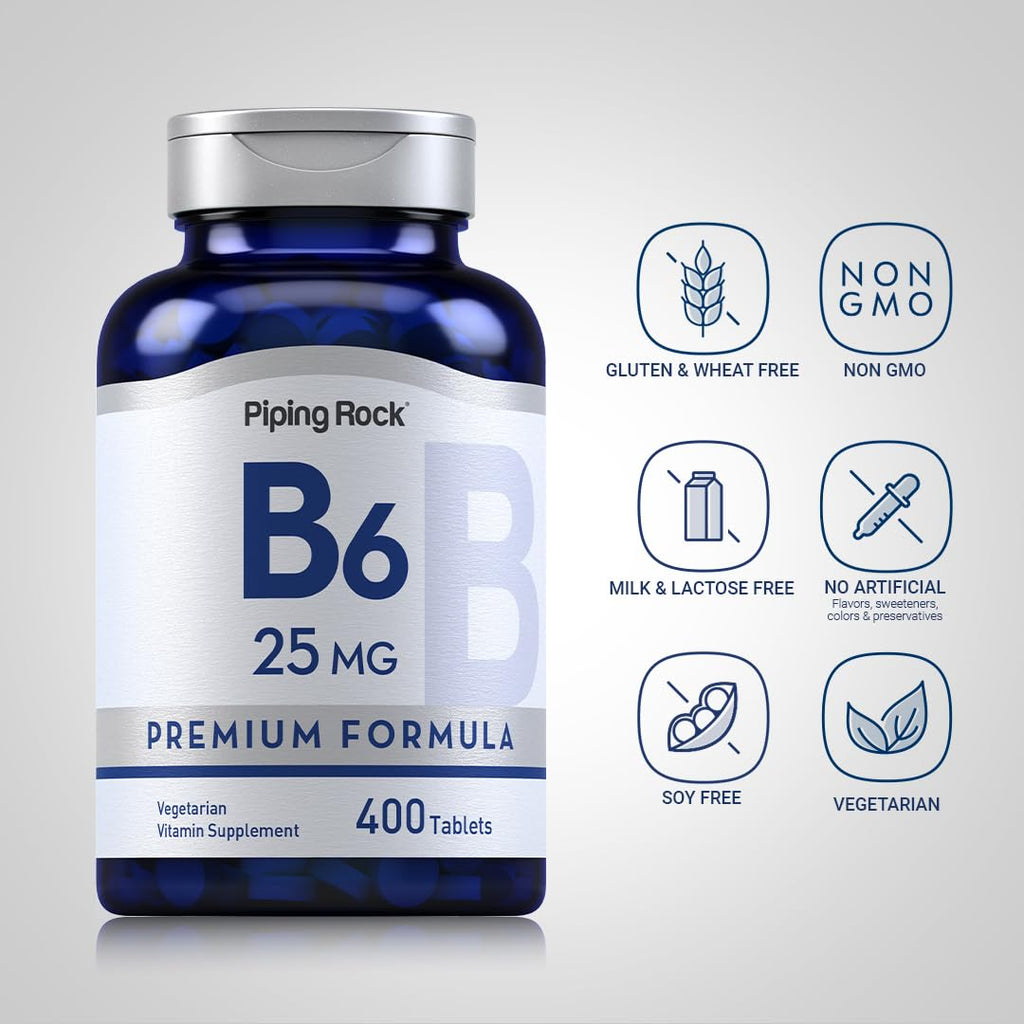 Piping Rock 400 count vitamin B6