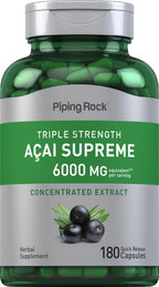 Piping Rock Acai Berry capsules for wellness