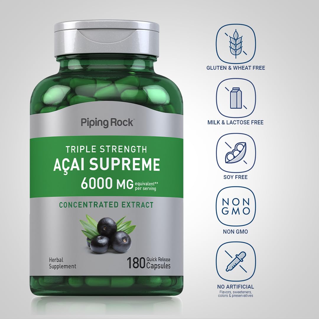 Piping Rock Acai Berry for active lifestyles