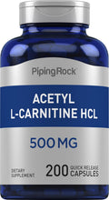 Piping Rock Acetyl L-Carnitine capsules