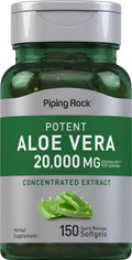 Piping Rock aloe vera softgels