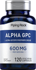 Piping Rock Alpha GPC capsules for brain health