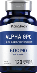Piping Rock Alpha GPC capsules for brain health