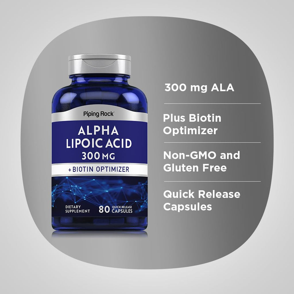 Piping Rock alpha lipoic acid benefits