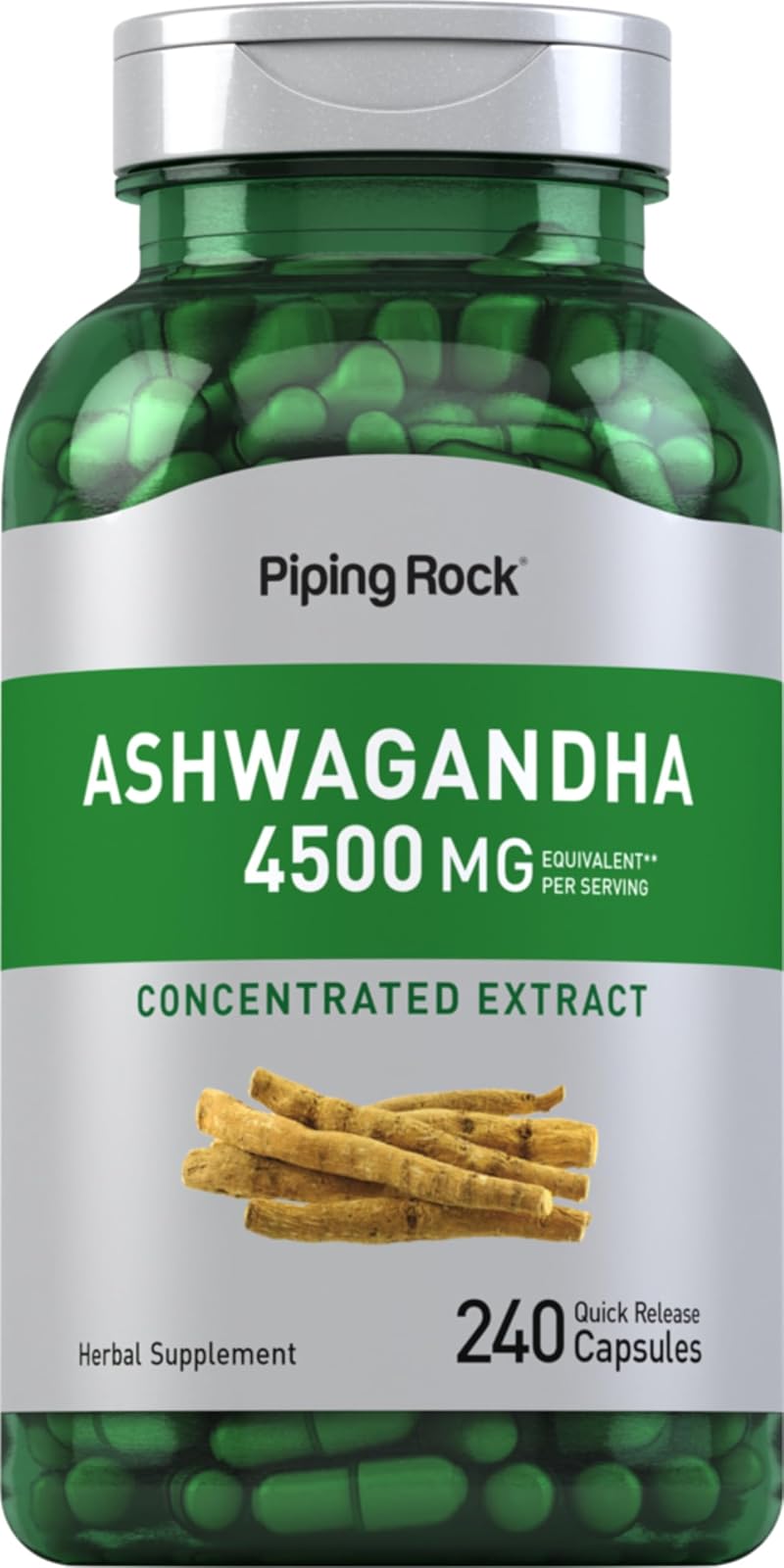 Piping Rock ashwagandha 500 mg capsules