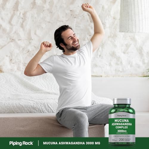 Piping Rock ashwagandha capsules for relaxation